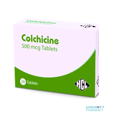 Colchicine 500mcg Tablets | Gout Fast Treatment Delivery